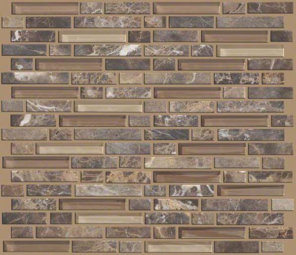 Mixed Up Random Linear Mosaic Marble| Shaw Floors